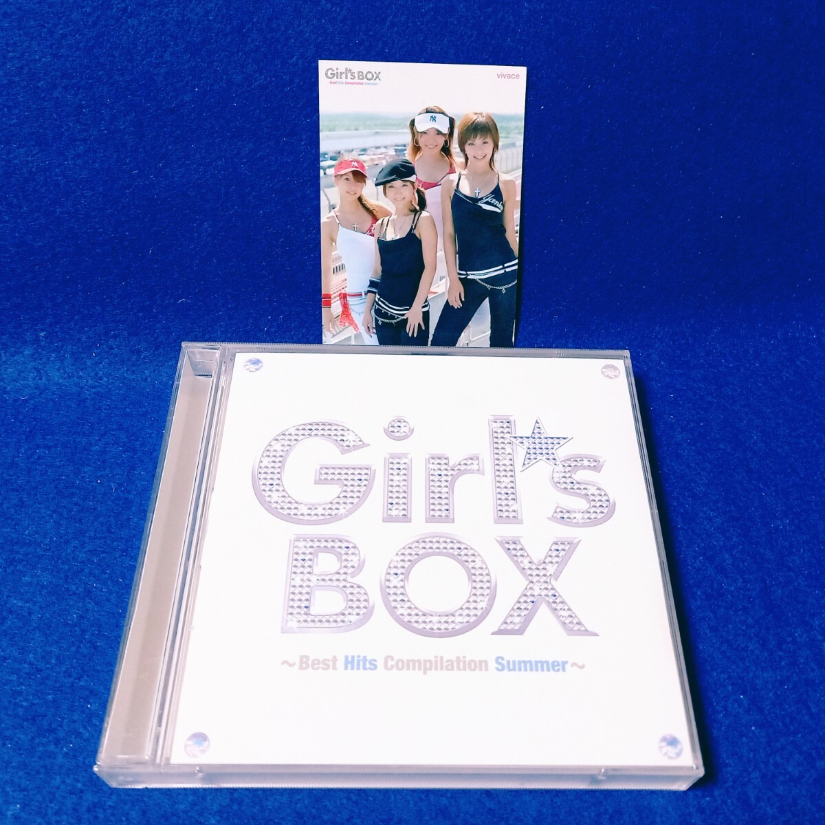 【目立った傷や汚れなし】GIRL'S BOX BEST HITS COMPILATION SUMMER コンピ 《初回盤 CD+DVD》 小倉優子 嘉陽愛子 長澤奈央 若槻千夏 星井七瀬 橘 ...