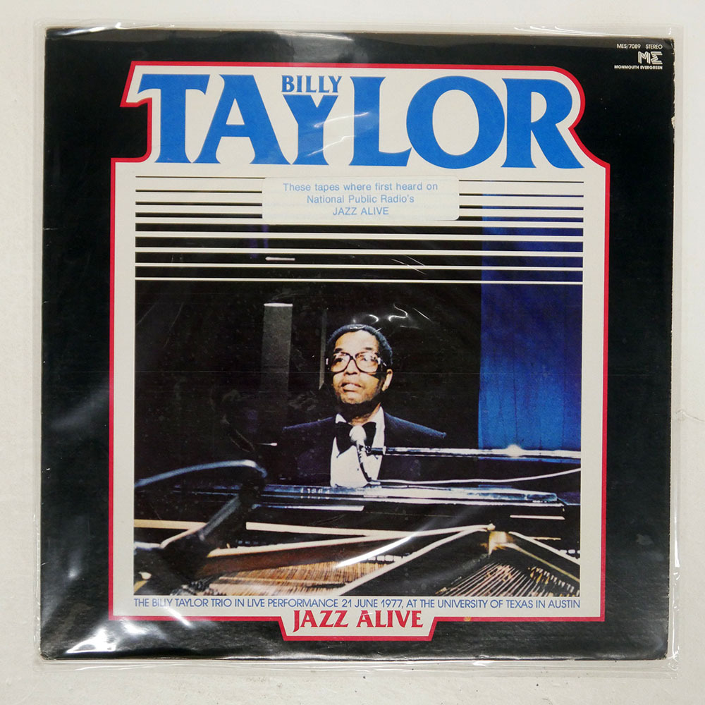 【やや傷や汚れあり】US盤 BILLY TAYLOR/JAZZ ALIVE: THE BILLY TAYLOR TRIO IN LIVE ...
