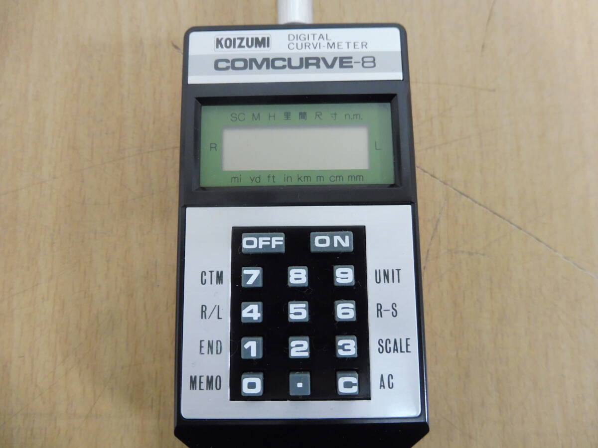 【傷や汚れあり】「6114/T3C」デジタル キルビメーター DIGITAL CURVI-METER COMCURVE-8 小泉 ...