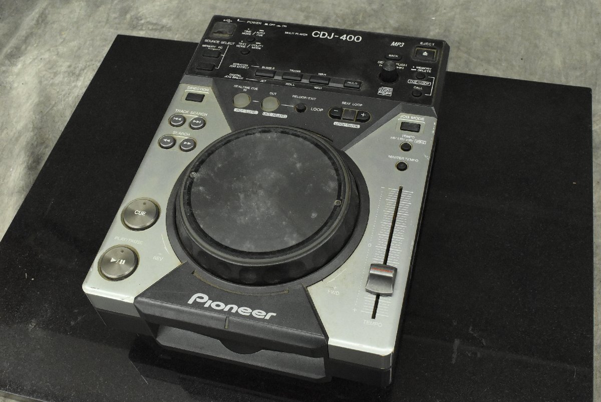 【傷や汚れあり】【J】Pioneer DJ CDJ-400 スクラッチCDプレーヤー パイオニア 3019349の落札情報詳細 - Yahoo!オークション落札価格検索 オークフリー