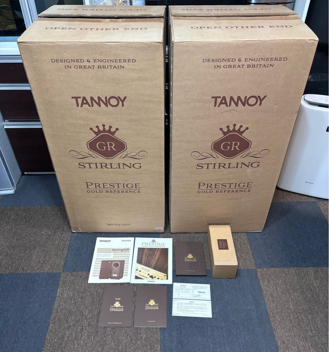 【未使用に近い】未使用に近い程度TANNOY Prestige Series Stirling GR スターリング ゴールドリファレンススピーカーペア完動品の落札情報詳細 - Yahoo ...
