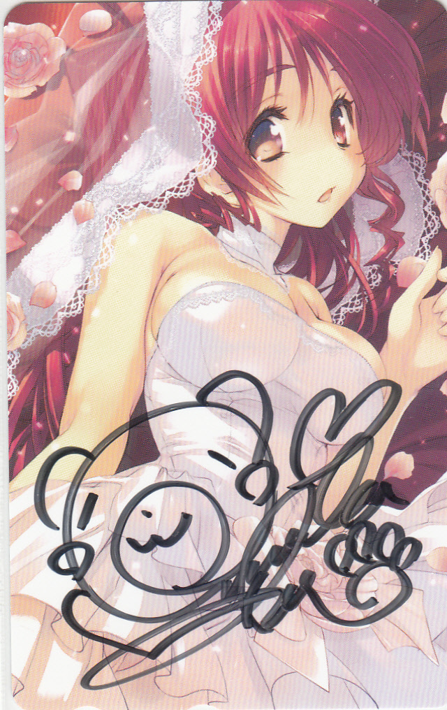 【目立った傷や汚れなし】ToHeart2/Leaf/アクアプラス/みつみ美里/カワタヒサシ/甘露樹/なかむらたけし/向坂環/伊藤静 直筆サイン/イベントテレカの落札情報詳細 - Yahoo ...