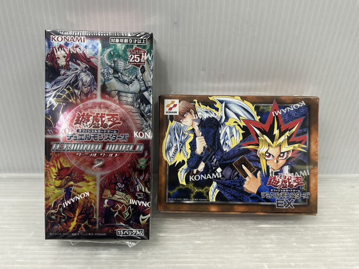 【未使用】HM028-250122-73【未開封】2BOX 遊戯王OCG デュエルモンスターズ 復刻版 EX 東京ドーム限定 TERMINAL WORLD 2の落札情報詳細 - Yahoo ...