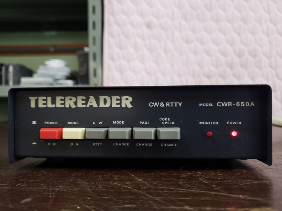 【傷や汚れあり】TELEREADER テレリーダー CWR-650A CW&RTTY 解読器 モールス 無線の落札情報詳細 - Yahoo!オークション落札価格検索 オークフリー