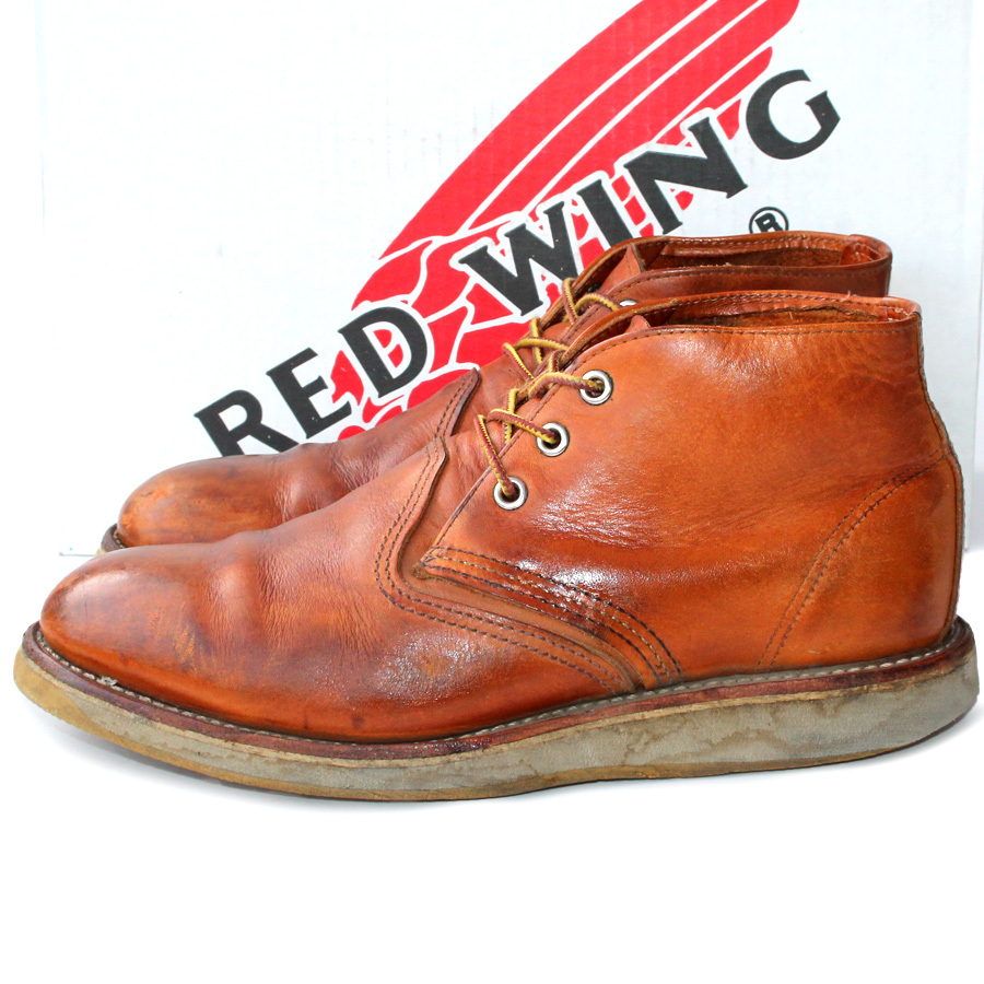 【やや傷や汚れあり】Red Wing SHOES レッドウィング★CLASSIC CHUKKA US8.5 3140 チャッカブーツ オロイジ ...