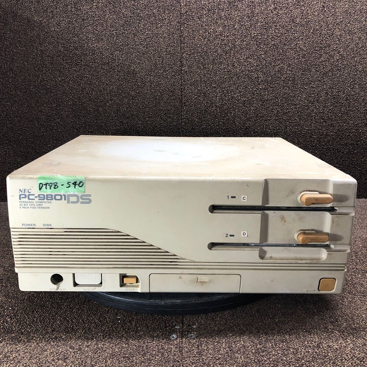 【傷や汚れあり】DT98-540 激安 PC98 デスクトップ NEC PC-9801DS2 メモリ.HDD欠品 通電不可 ジャンクの落札情報詳細 - Yahoo!オークション落札価格検索 ...