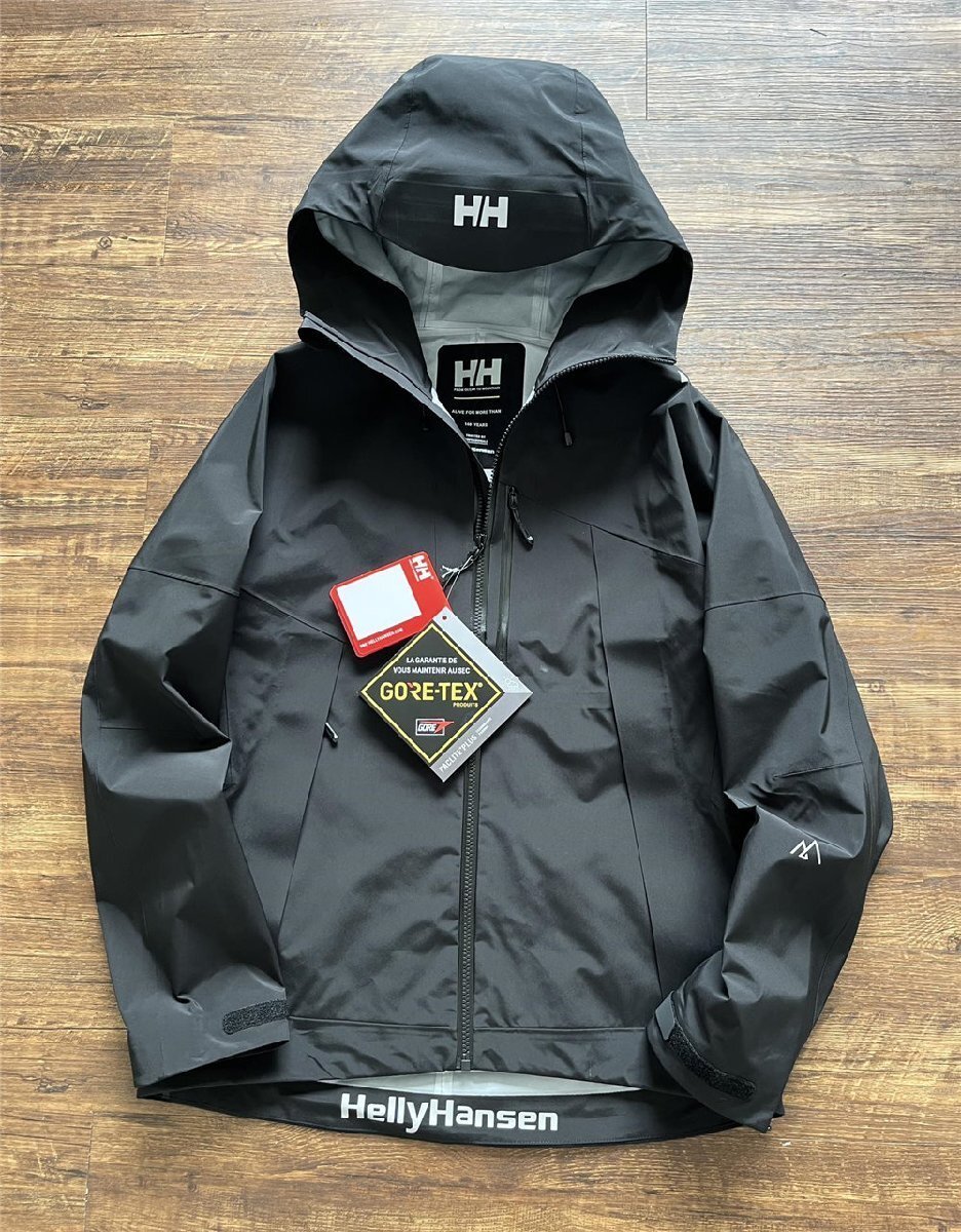 【未使用】HELLY HANSEN ヘリーハンセン HHロゴ アウトドアジャケット メンズ ブルゾン 防風 撥水 クライミング アウター 黒 JPN-Lサイズの落札情報詳細 - Yahoo ...