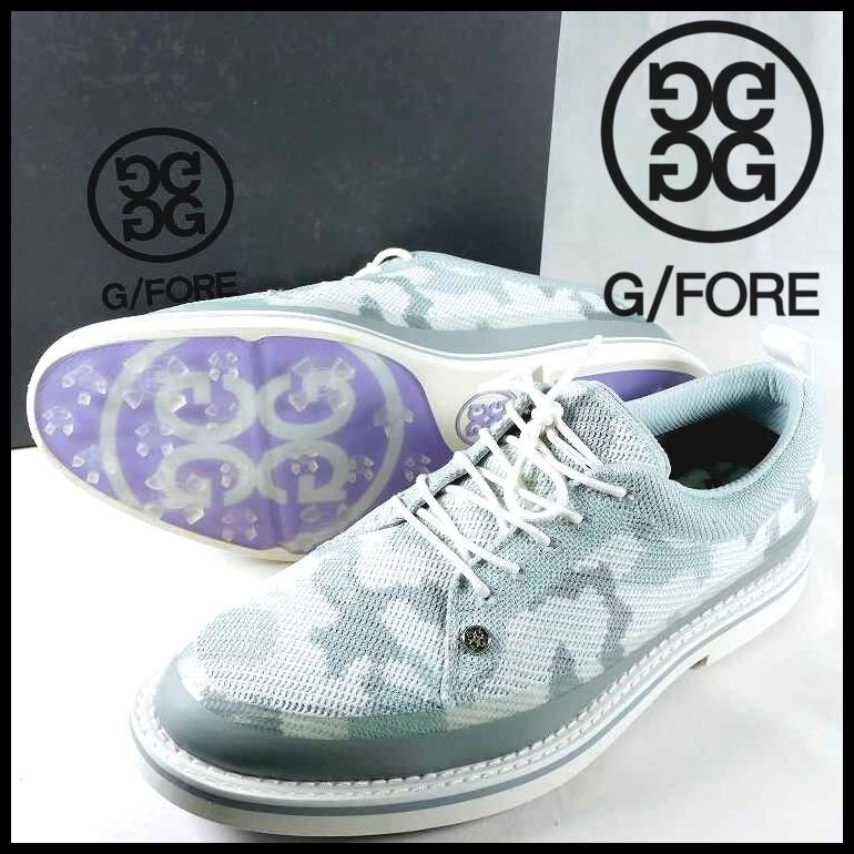 【未使用】新品 1円～ 定価41,800円 G/FORE ジーフォア ゴルフシューズ US9.5(26.5cm) グレー ガリバンター カモフラ スパイクレス メンズ【B3927】の落札情報 ...