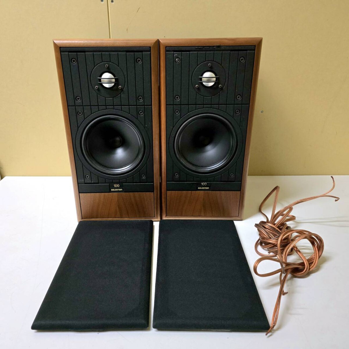 【やや傷や汚れあり】177 100CELESTION セレッション 2Wayスピーカー セット 8ohms 120w 動作未確認の落札情報詳細 - Yahoo!オークション落札価格検索 オークフリー