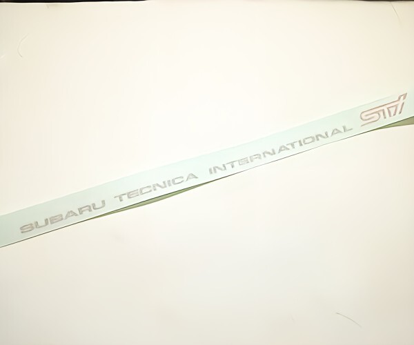 【未使用】スバル 純正 インプレッサ WRX ドアエンブレム STI ドアステッカー SUBARU Impreza WRX Front ...