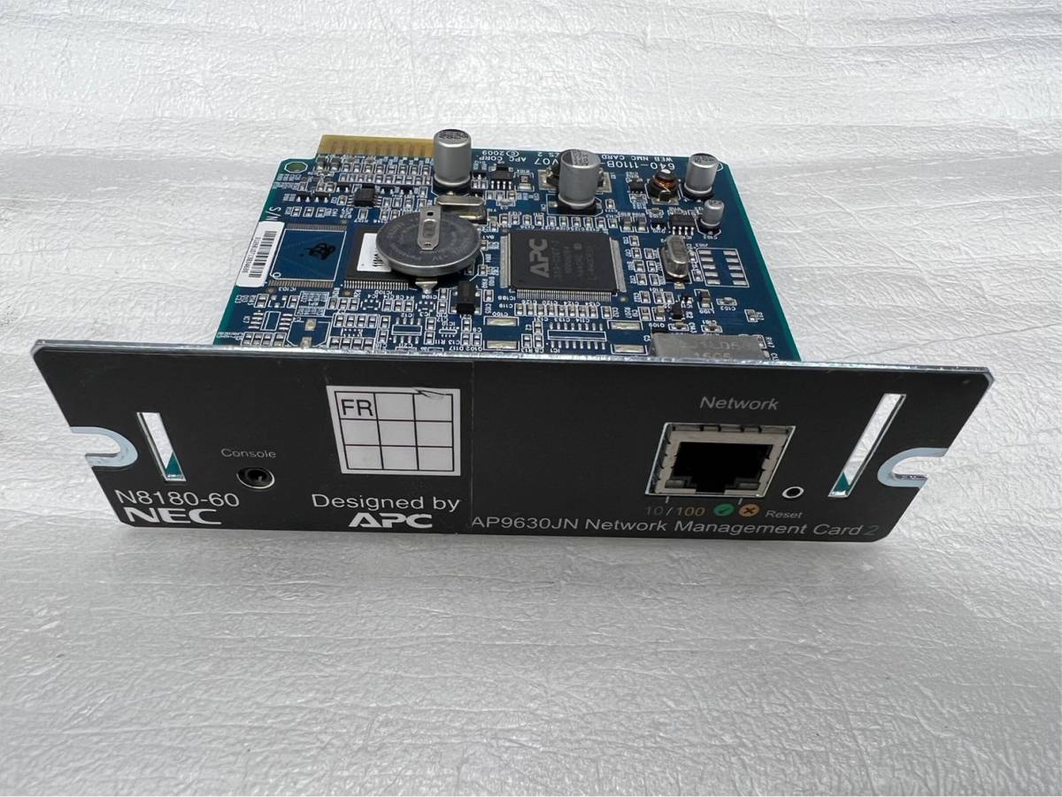 【目立った傷や汚れなし】【APC】 AP9630JN Network Management Card2 送料185~の落札情報詳細 ...