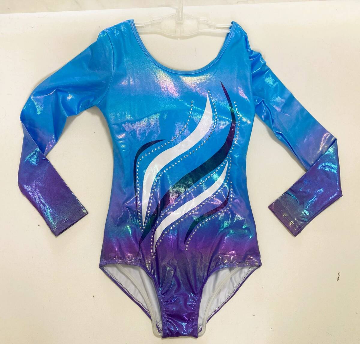 【未使用】US14サイズ/Poly Unicorn ブルーレインボーカラーロングスリーブ 長袖レオタードシュシュ付 ツルスベ メタリック キラキラ ラインストーンの落札情報詳細 - Yahoo ...