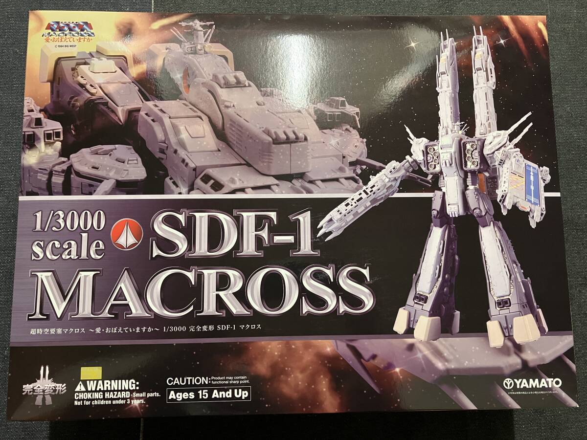 【目立った傷や汚れなし】完全変形 1/3000 SDF-1 マクロス 超時空要塞マクロス〜愛・おぼえていますか〜 YAMATOの落札情報詳細 - Yahoo!オークション落札価格検索 オークフリー