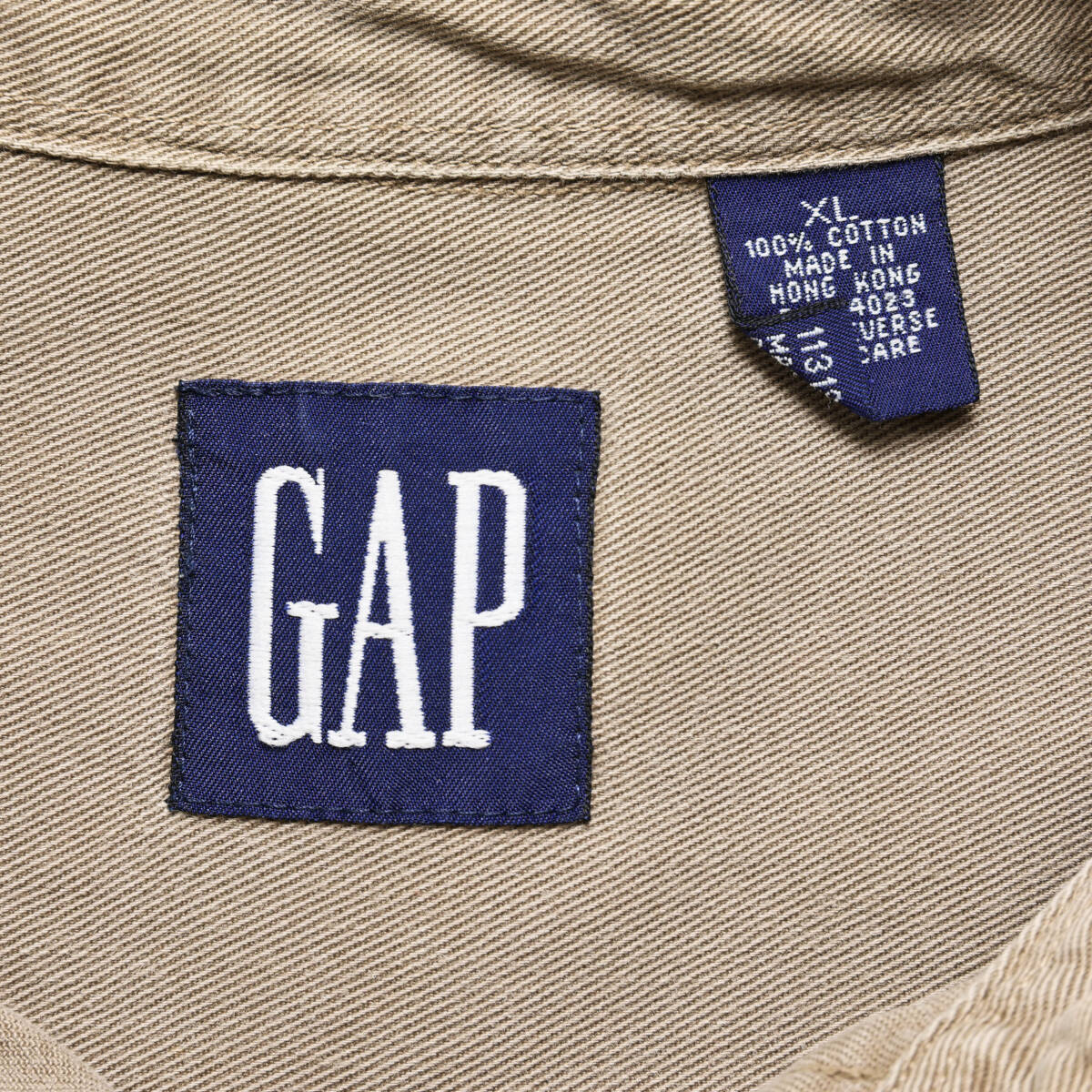 【やや傷や汚れあり】GAPギャップ 1990年代 ツイル素材 レギュラーカラーシャツ モカブラウン サイズXLの落札情報詳細 - Yahoo!オークション落札価格検索 オークフリー