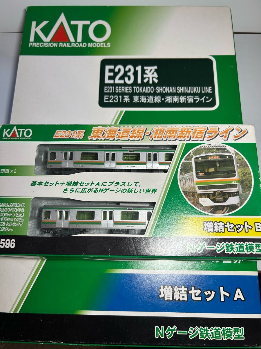 【やや傷や汚れあり】[Nゲージ] KATO 10-594 595 596 E231系1000番台 東海道線 高崎線 上野東京ライン K-17編成 10両セット TOMIX 横須賀 総武快速線 ...