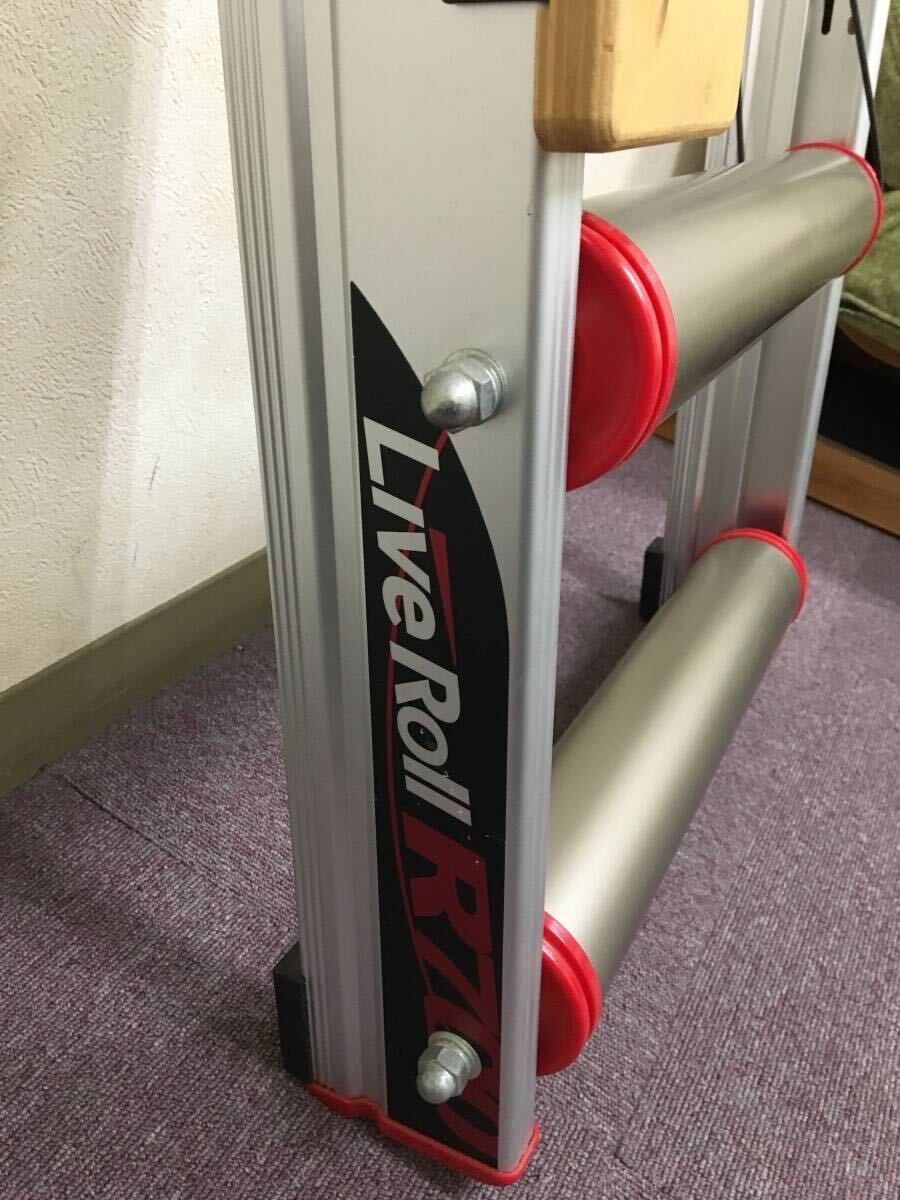 【やや傷や汚れあり】T30-7.3) MINOURA / ミノウラ LIVE ROLL R700 3本ローラー 自転車 サイクルトレーナー ...