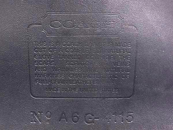 【やや傷や汚れあり】1円 COACH コーチ 4115 オールドコーチ ヴィンテージ USA アメリカ製 レザー クロスボディ ショルダーバッグ 斜め掛け ブラック系 BM6092の落札情報 ...