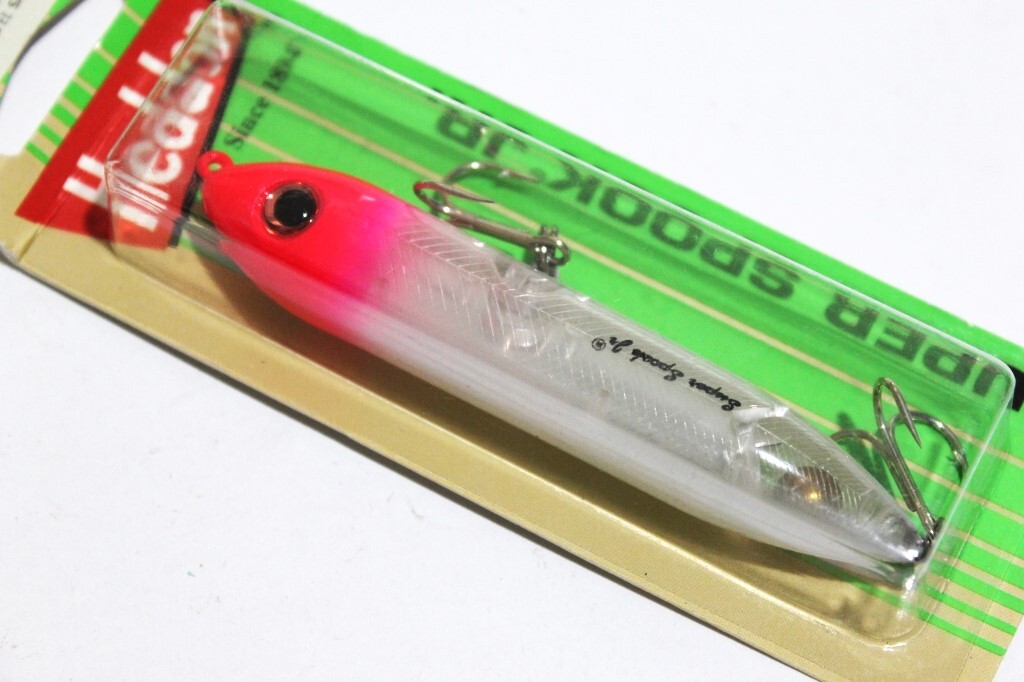 【未使用】 s4127 HEDDON SUPER SPOOK スーパースプーク Jr オリジナル ザラスプーク 90mm ピンクヘッド クリア リフレクト の落札情報詳細 - Yahoo ...