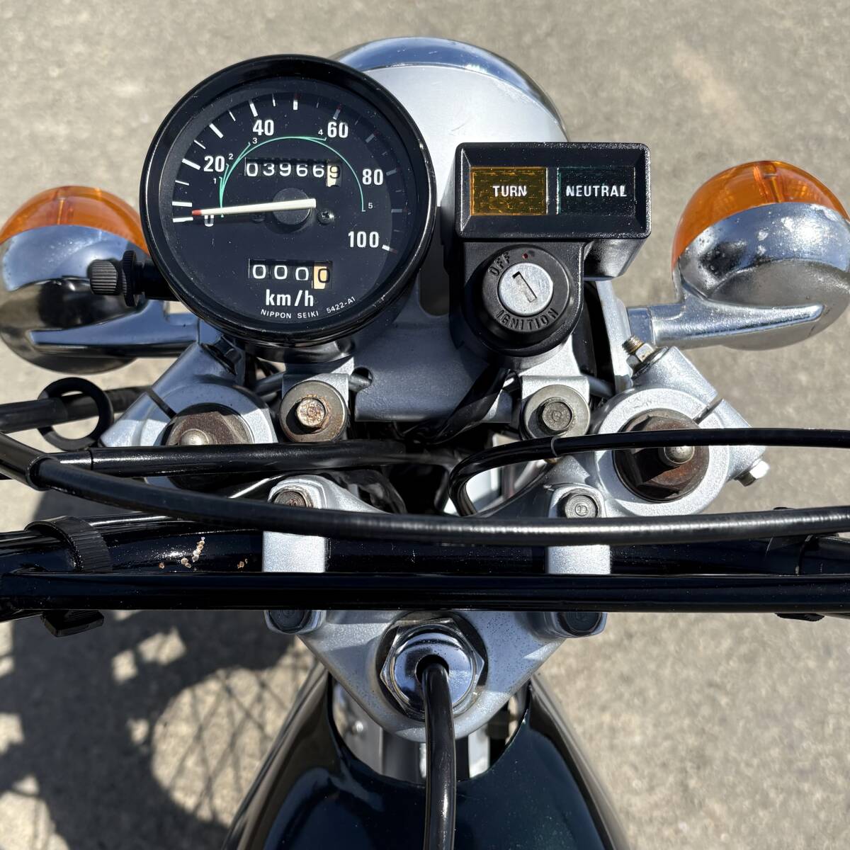 【傷や汚れあり】イーハトーブ 実動 書類付 Jd03 極低走行 旧車 ホンダ 検 Tl Tlr Tlm Cb Ct Rv Tdr Nsr