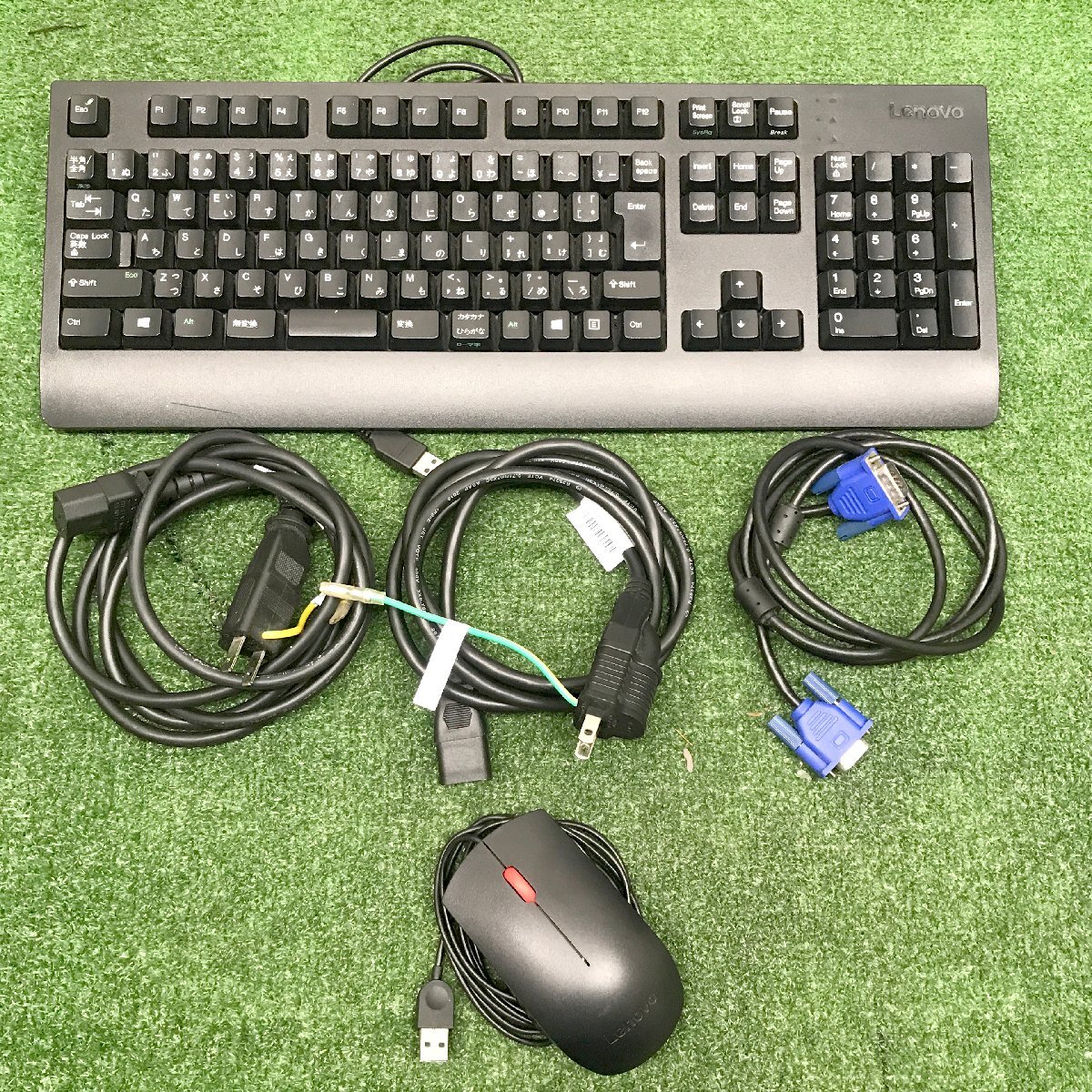 【目立った傷や汚れなし】亜森h998 Lenovo製 デスクトップPC【Windows 10 Pro】Intel Core i3-7100 ...