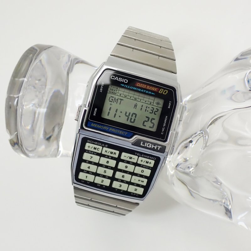 【中古】【動品】カシオ データバンク ABC-31 アナログ×デジタル メンズ腕時計 電卓 CASIO DATABANK DATA BANK ...