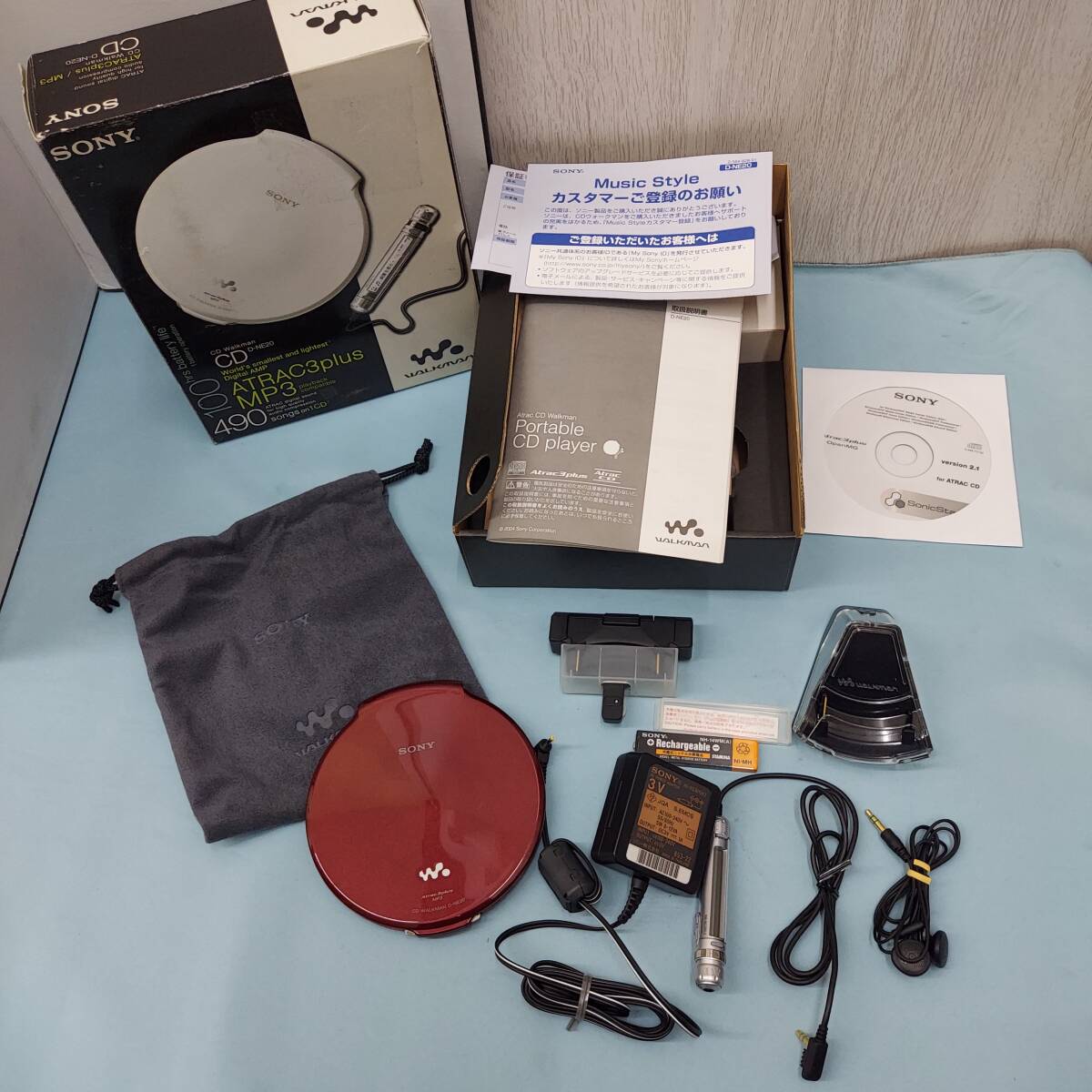 【目立った傷や汚れなし】【USED/通電確認済】SONY ソニー CD ウォークマン D-NE20 CDプレーヤーCD WALKMAN 他 ...