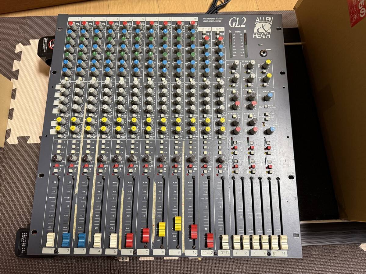 【全体的に状態が悪い】【オーディオプリアンプとして入門ミキサー】ALLEN&HEATH ミキサー/GL2 1円出品の落札情報詳細 ...