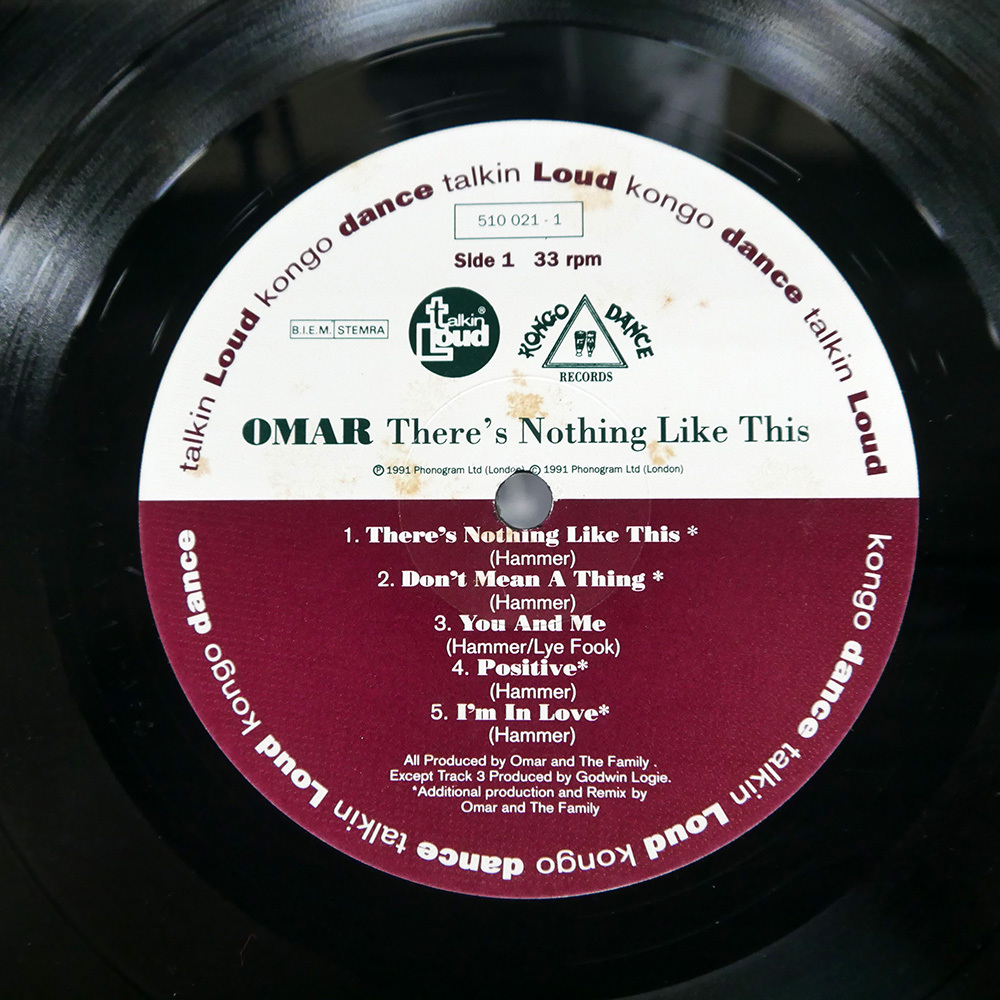 【やや傷や汚れあり】CD 国内盤 オマー「ナッシング・ライク・ディス/ There's Nothing Like This」Omar 即決 ...