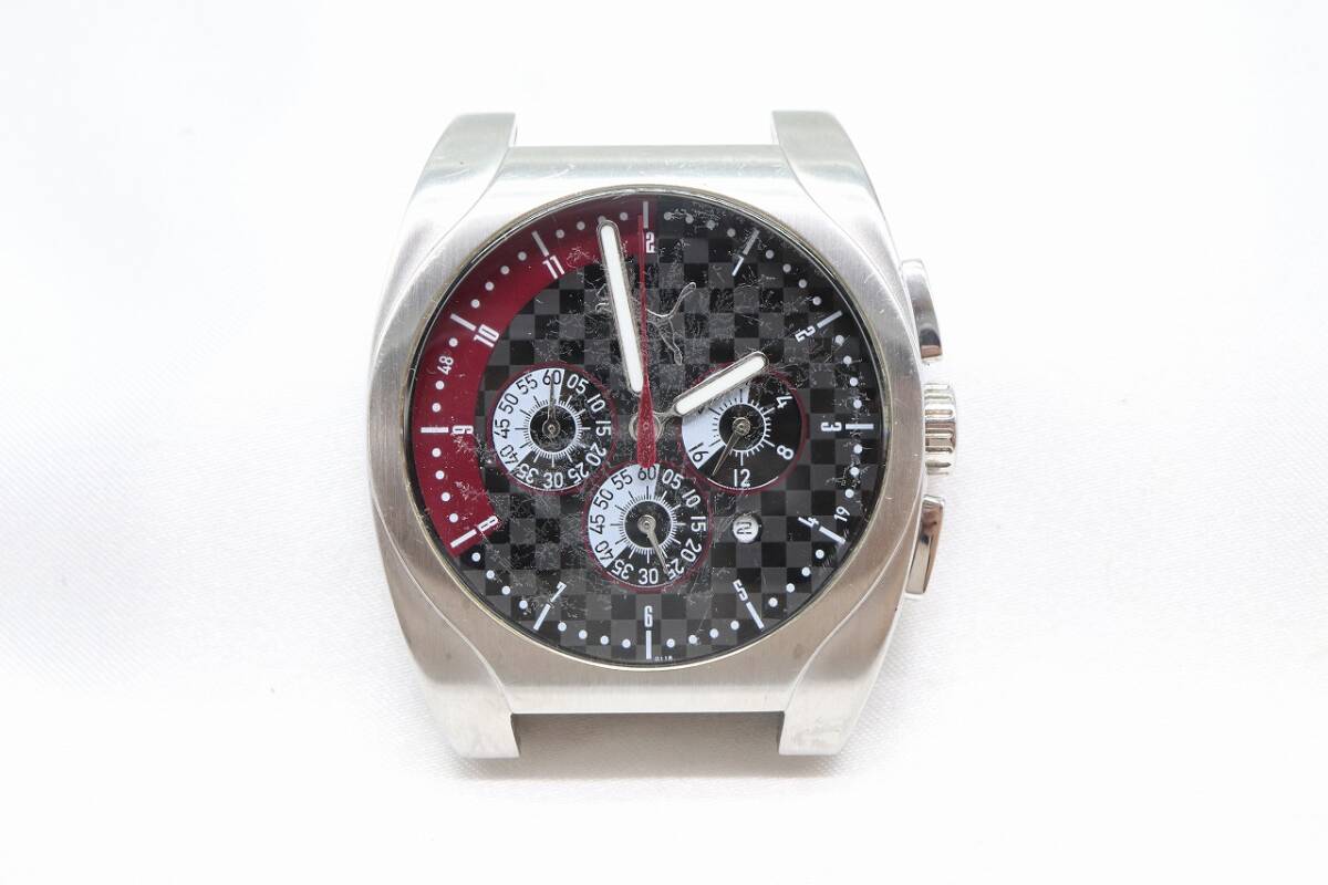 【目立った傷や汚れなし】【W243-108】動作品 電池交換済 PUMA プーマ クロノグラフ 腕時計 フェイスのみ メンズ【送料全国一律 ...