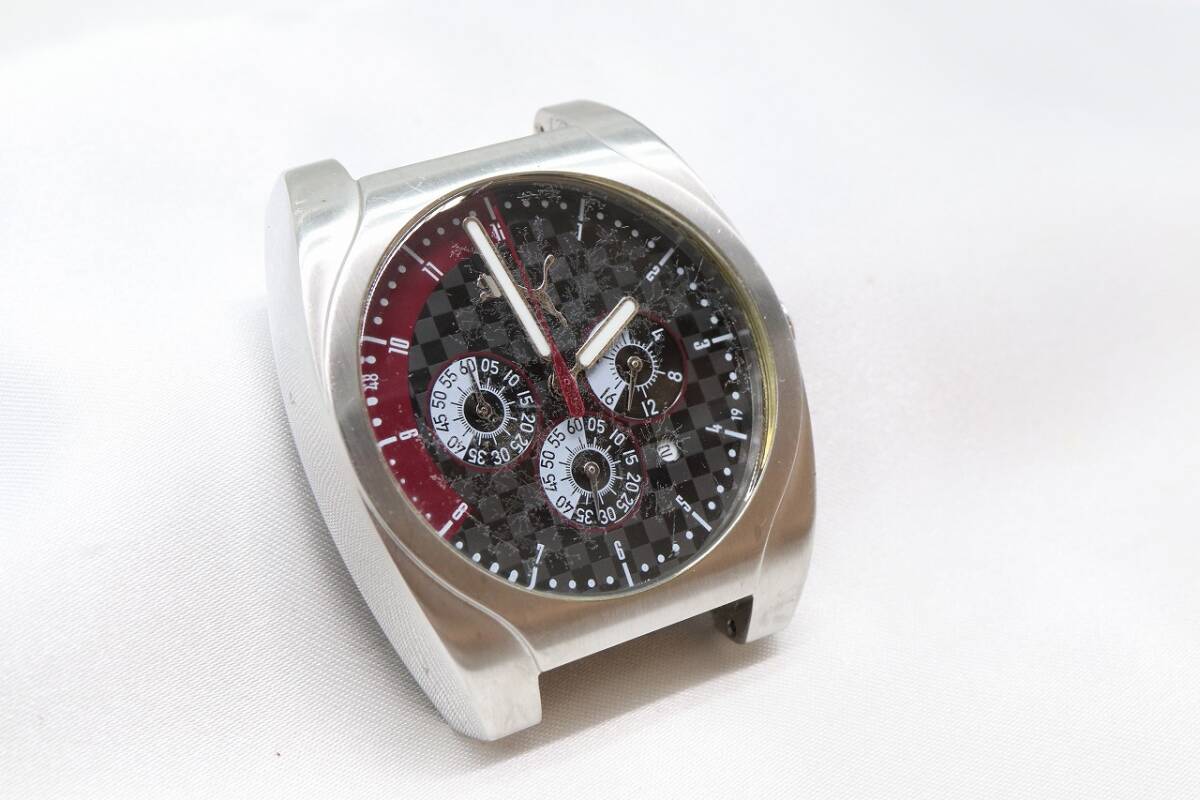 【目立った傷や汚れなし】【W243-108】動作品 電池交換済 PUMA プーマ クロノグラフ 腕時計 フェイスのみ メンズ【送料全国一律 ...