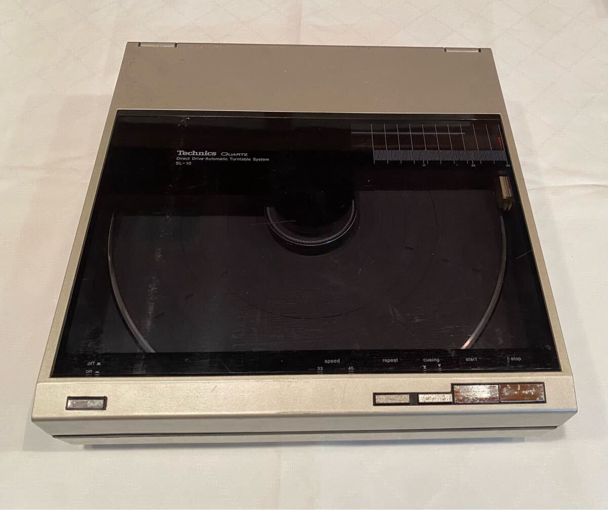 【傷や汚れあり】Technics テクニクス ダイレクト ドライブ オートマチック ターンテーブル システム SL-10 レコードプレーヤーの落札情報詳細 - Yahoo!オークション落札価格 ...