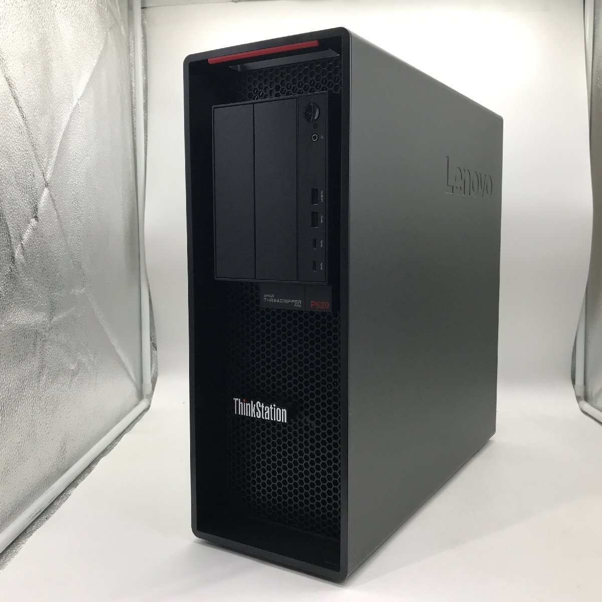 【やや傷や汚れあり】LENOVO ThinkStation P620 30E1S6880F AMD Ryzen Threadripper ...