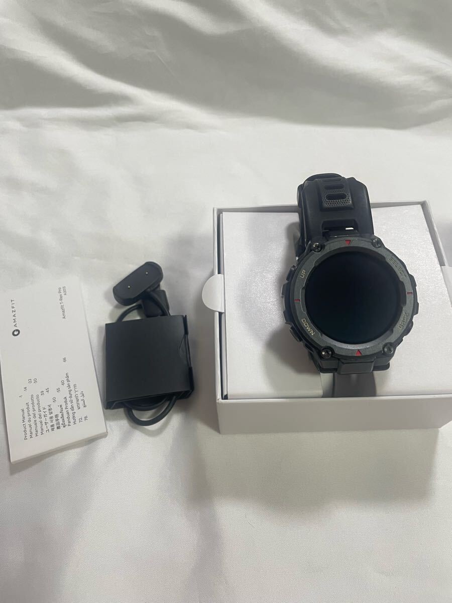 【傷や汚れあり】ジャンク AMAZFIT T REX PRO A2013 アマズフィット スマートウォッチ 腕時計の落札情報詳細 ...