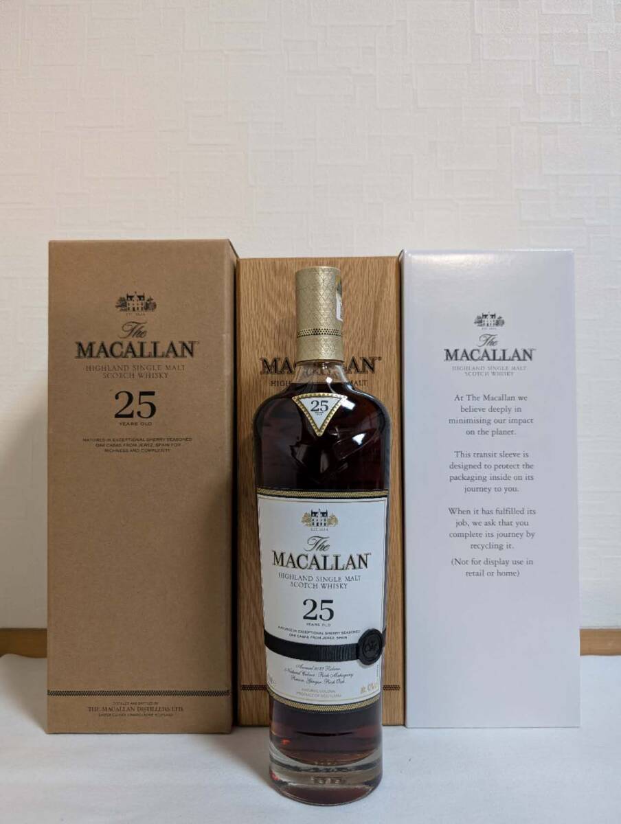 【未使用】25-420 【未開栓/箱有】マッカラン12年 700ml シェリーオークカスク スコッチ 700ml 40 ウイスキー MACALLAN 12 Years Old SCOTCH ...