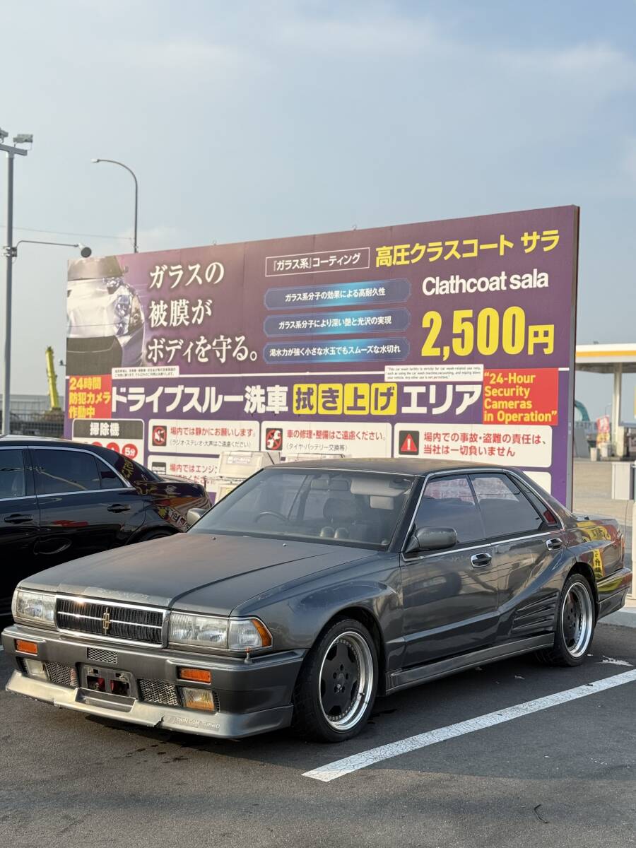 【走行距離 59900 km】平成2 日産セドリック Y31改エンジンオーバーホール済み、VG20DETを2200ccまでパワーアップ ...