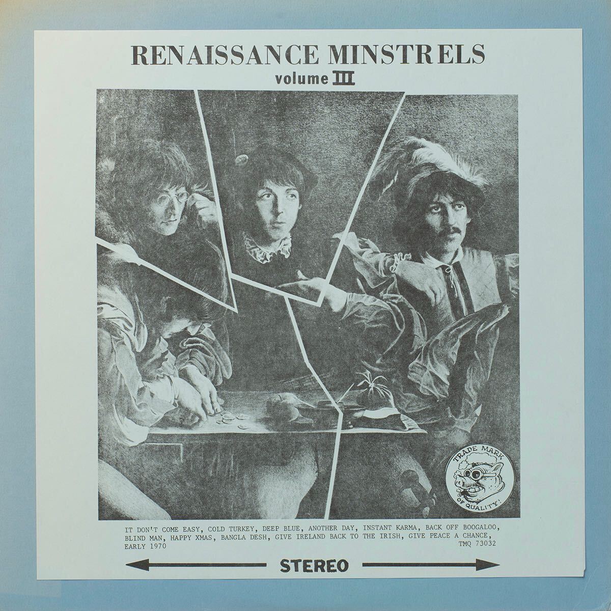 BEATLES/RENAISSANCE MINSTRELS VOLUME Ⅱ(TMOQ/TRADE MARK OF QUALITY:RR ...