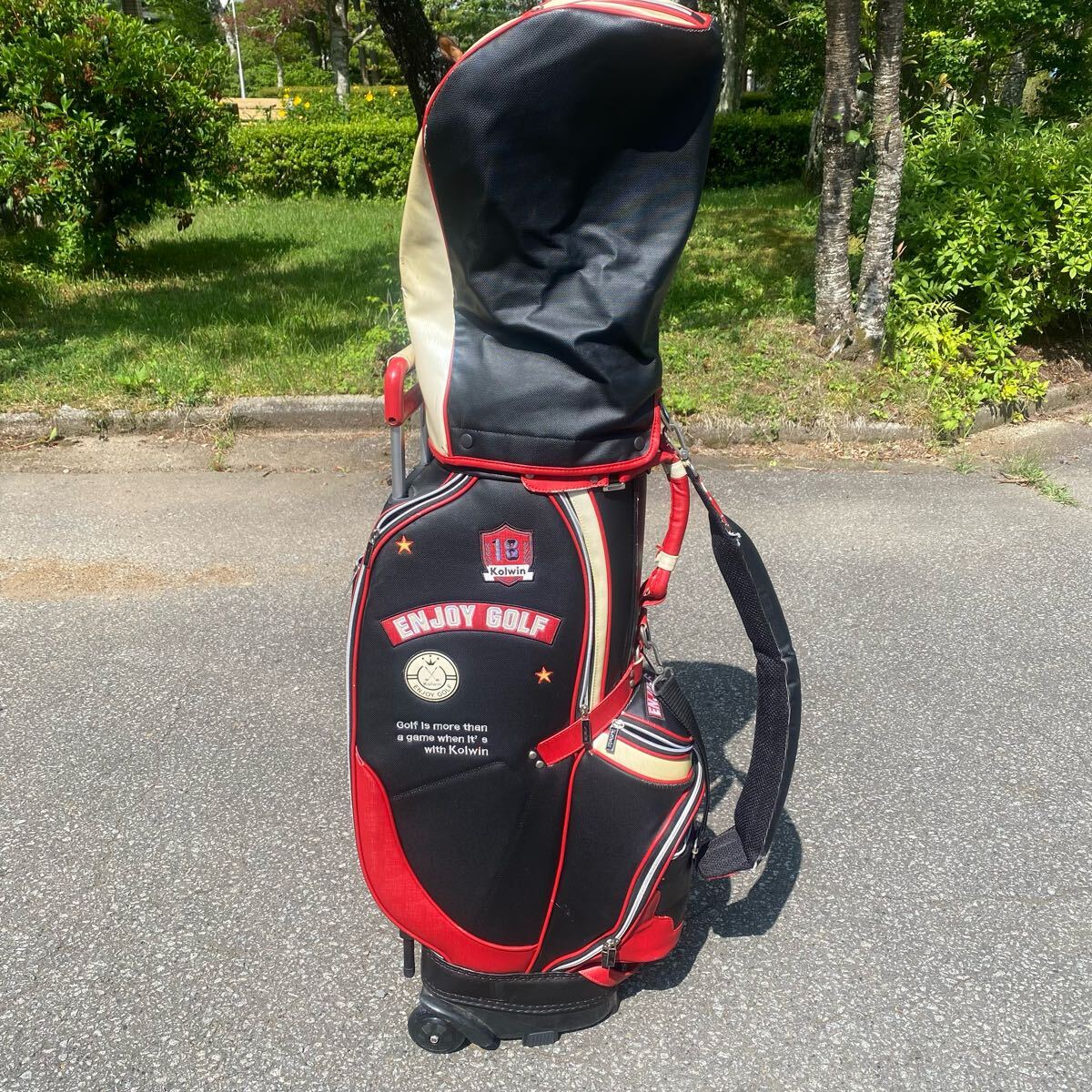 【目立った傷や汚れなし】【GB088】ゴルフバッグ KOLWIN コルヴィン ゴルフキャディーバッグ メンズ レディース アイアン ドライバーの落札情報詳細 - Yahoo!オークション落札 ...