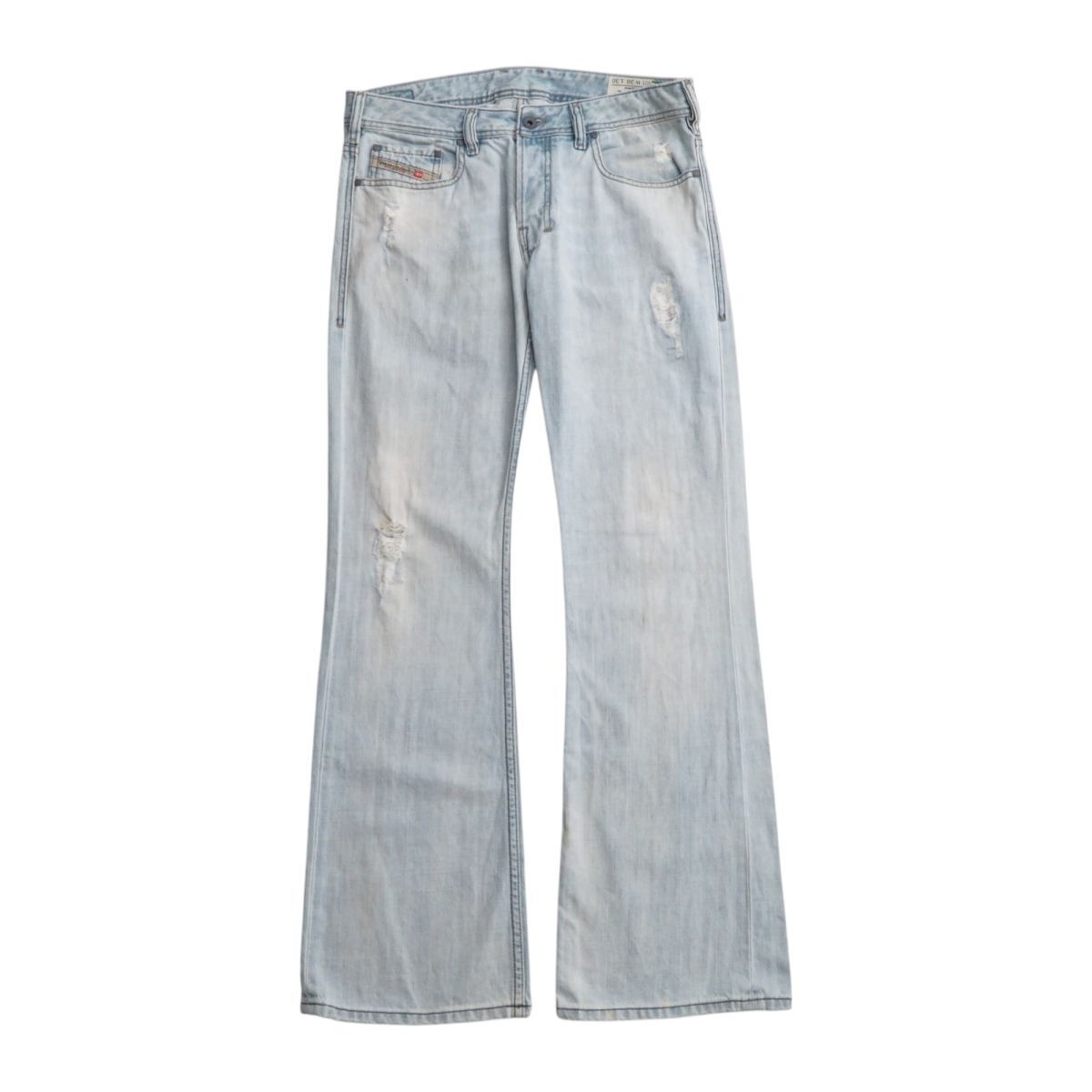 【目立った傷や汚れなし】DIESEL ディーゼル ZATHAN W30(82cm)L32 ブーツカットデニム フレアジーンズ 綿100 ...