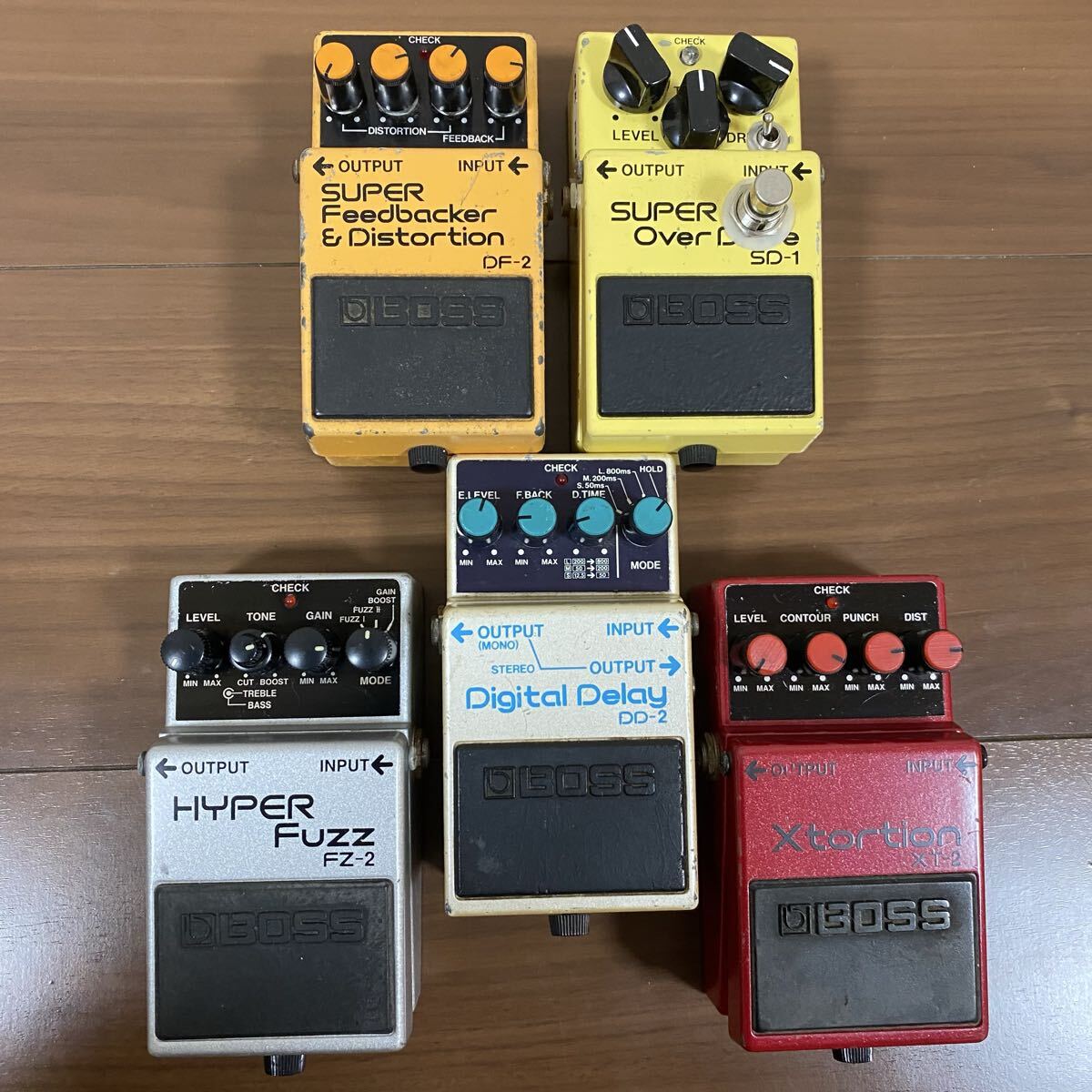 【傷や汚れあり】BOSS HYPER FUZZ FZ-2 ギターエフェクター BOSS DD-2 BOSS Xtortion XT-2 エクス ...