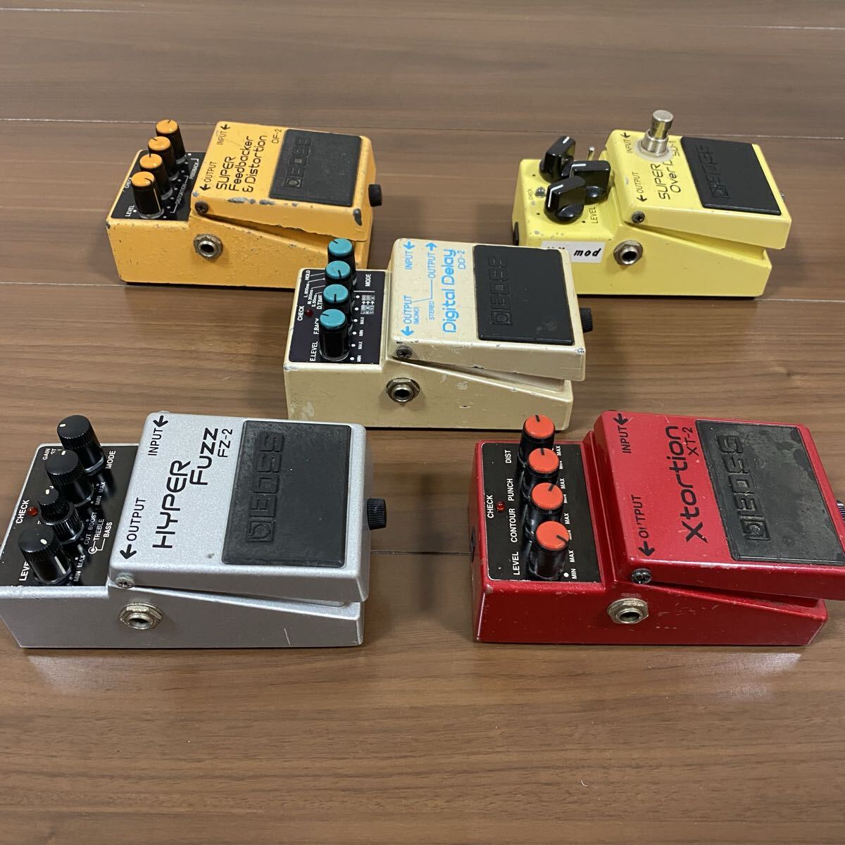 【傷や汚れあり】BOSS HYPER FUZZ FZ-2 ギターエフェクター BOSS DD-2 BOSS Xtortion XT-2 エクス ...