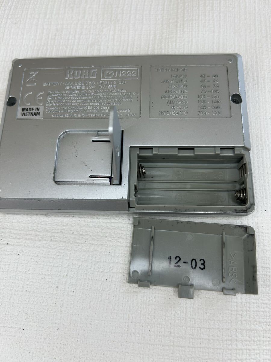 【傷や汚れあり】KORG TM-40デジタルチューナー・メトロノーム 【動作品】 【送料230円】 03の落札情報詳細 - Yahoo ...
