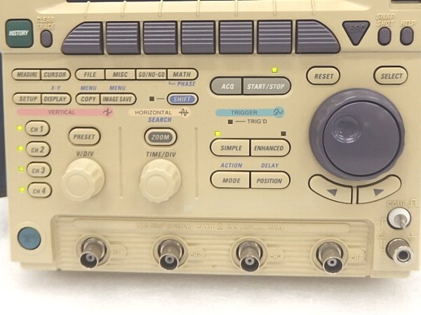 【傷や汚れあり】 ♪ YOKOGAWA/横河 DL1740 701710-M-J1/B5/E2/C10 DIGITAL OSCILLOSCOPE 500MHz 1GS/s デジタル ...