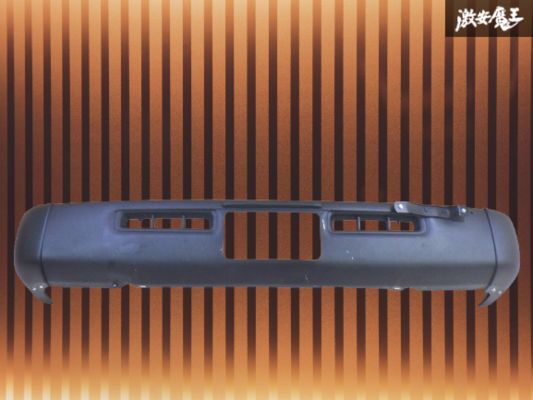 【やや傷や汚れあり】【ストア出品】トヨタ 純正 FZJ80G 80系 ランドクルーザー ランクル 80 フロントバンパー ブラック系 ...