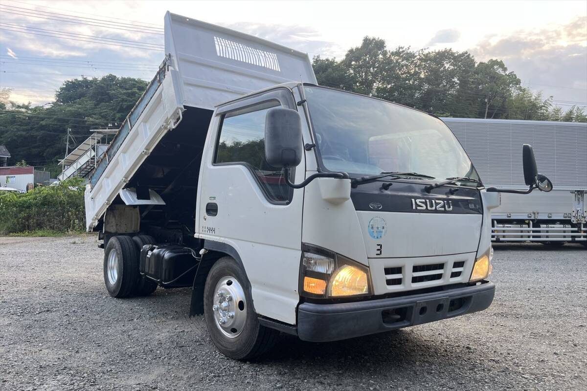 【傷や汚れあり】動画有！売り切り！H19年 いすゞ エルフ ELF 3t ダンプ 新明和 4.7L ディーゼル 5速MT 好調！検）キャンター デュトロ 兵庫小野市の落札情報詳細 ...