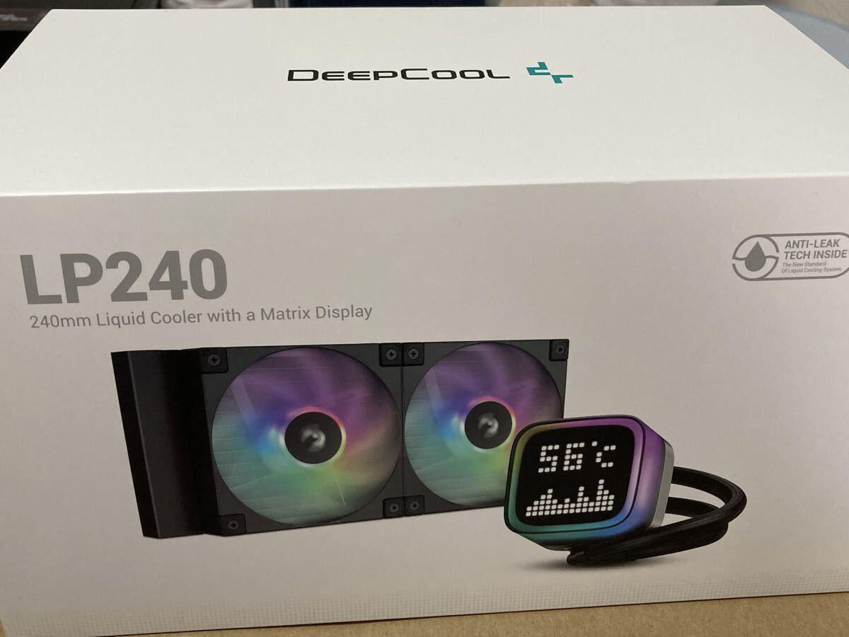 【目立った傷や汚れなし】美品 DEEPCOOL LP240 簡易水冷 保証期間内 RGB CPUクーラーの落札情報詳細 - Yahoo ...