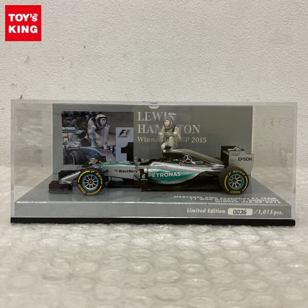 【やや傷や汚れあり】1円〜 PMA 1/43 MERCEDES AMG PETRONAS F1 TEAM F1 W06 HYBRID L ...
