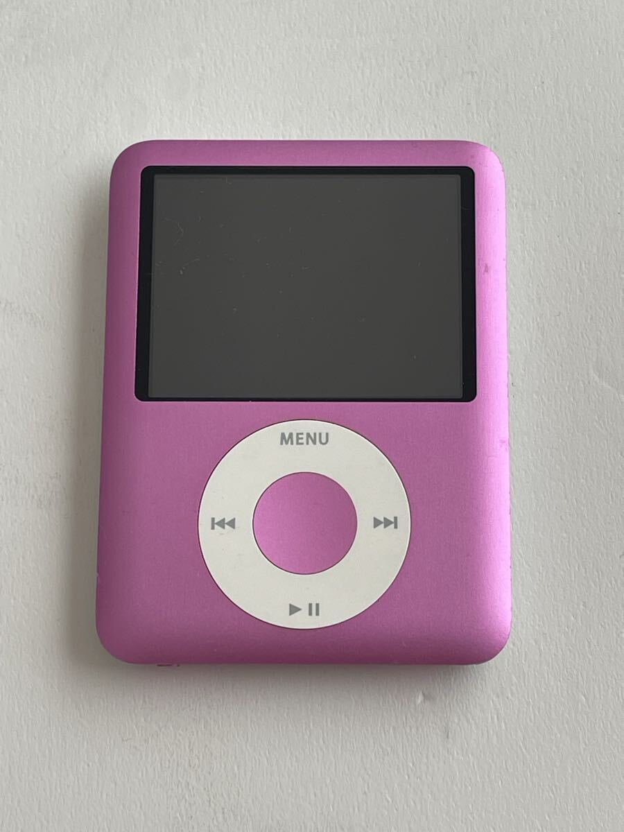 【傷や汚れあり】【ジャンク】Apple アップルiPod nano ナノデジタルオーディオプレーヤーModel No : A1236 8GB ...