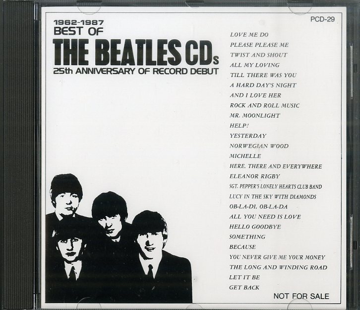 【目立った傷や汚れなし】D00167849/CD/ビートルズ「Best Of The Beatles CDs 1962 - 1987 ...