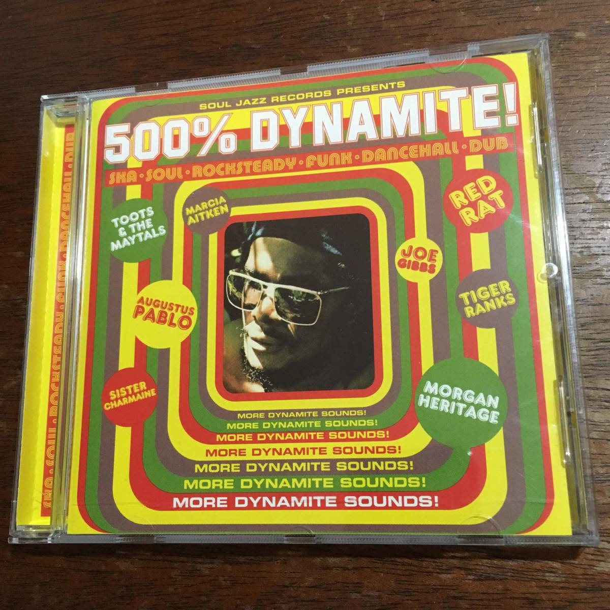 【全体的に状態が悪い】即決 送料無料 名コンピ CD 500% Dynamite! SOUL JAZZ RECORDS Pablo Moses ...