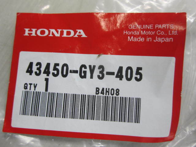 【新品】パックスクラブ 43450-GY3-405 ブレーキ ケーブル ワイヤー ホンダ 純正品 GENUINE 新品の落札情報詳細 ...
